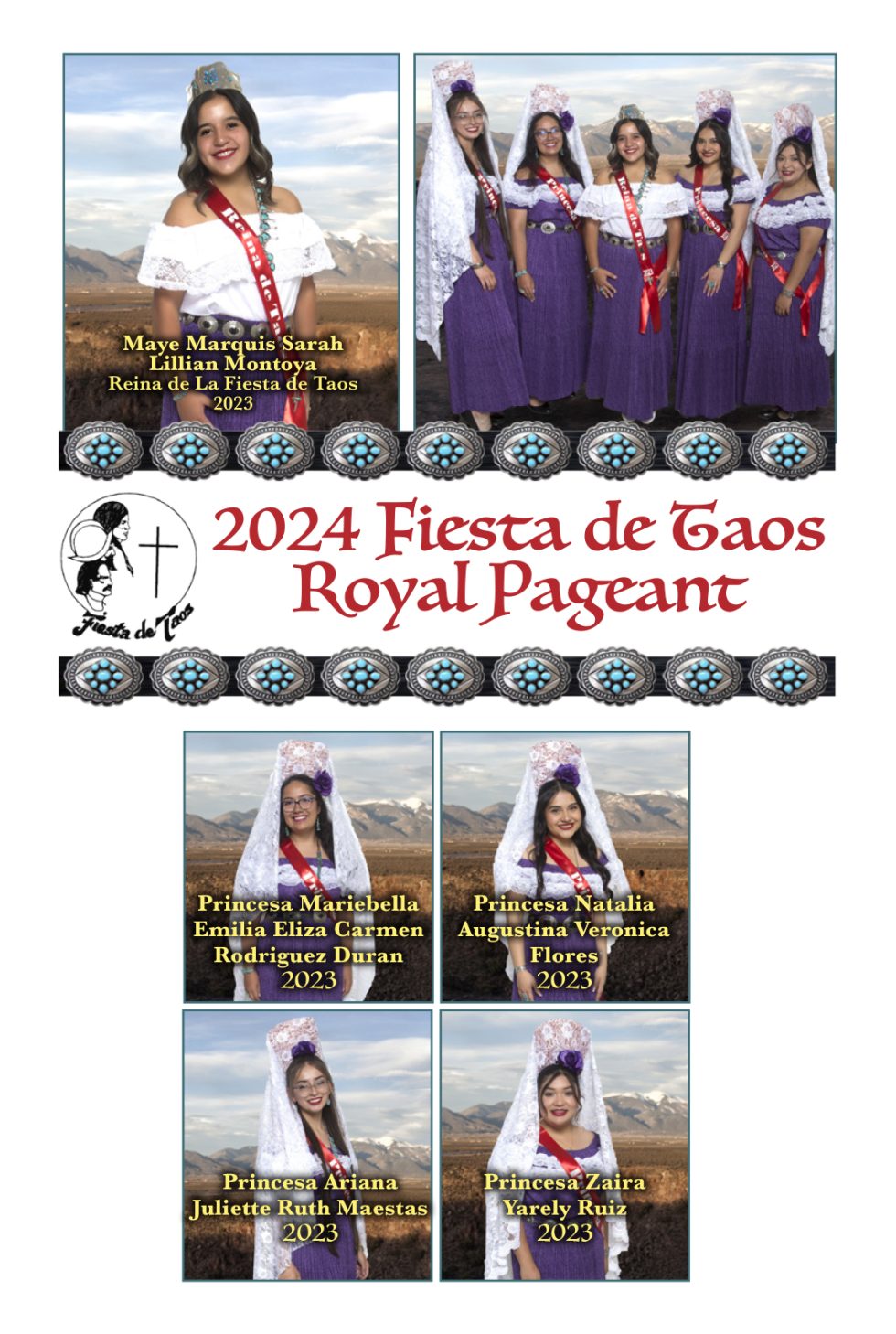 Pageant Programs | Fiesta de Taos